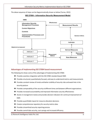 ISO 27004- Information Security Metrics Implementation | PDF