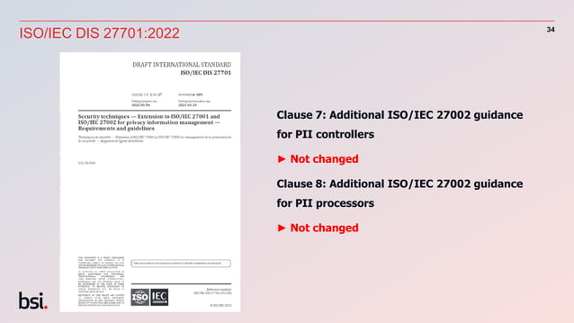 ISO 27701:2022 Data Privacy New Version Presentation | PDF | Operating ...