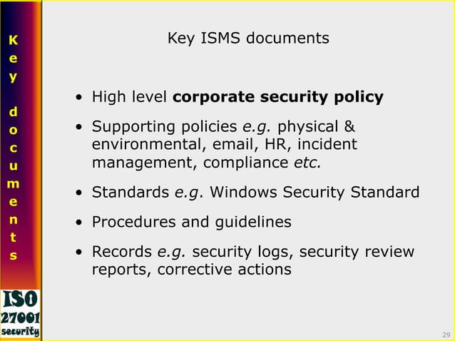 ISO 27001 Awareness IGN Mantra 2nd Day, 1st Session. | PDF | Information and Network Security ...
