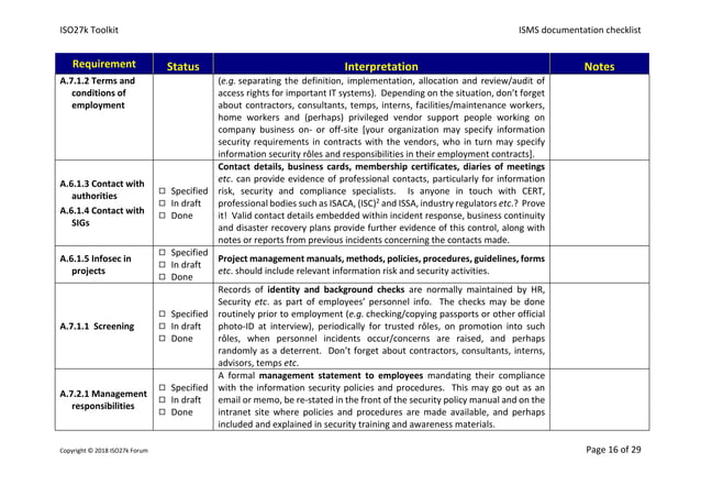 ISO27k ISMS Mandatory documentation checklist release 1v1 (2).docx