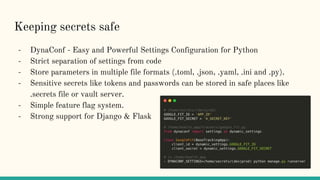 ISO 27k talk for django meet up | PPT