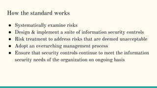 ISO 27k talk for django meet up | PPT