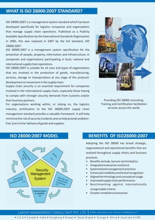 Iso 28000 supply chain white paper lakshy rev02_17022015 low.pdf | Logistics and Transportation ...