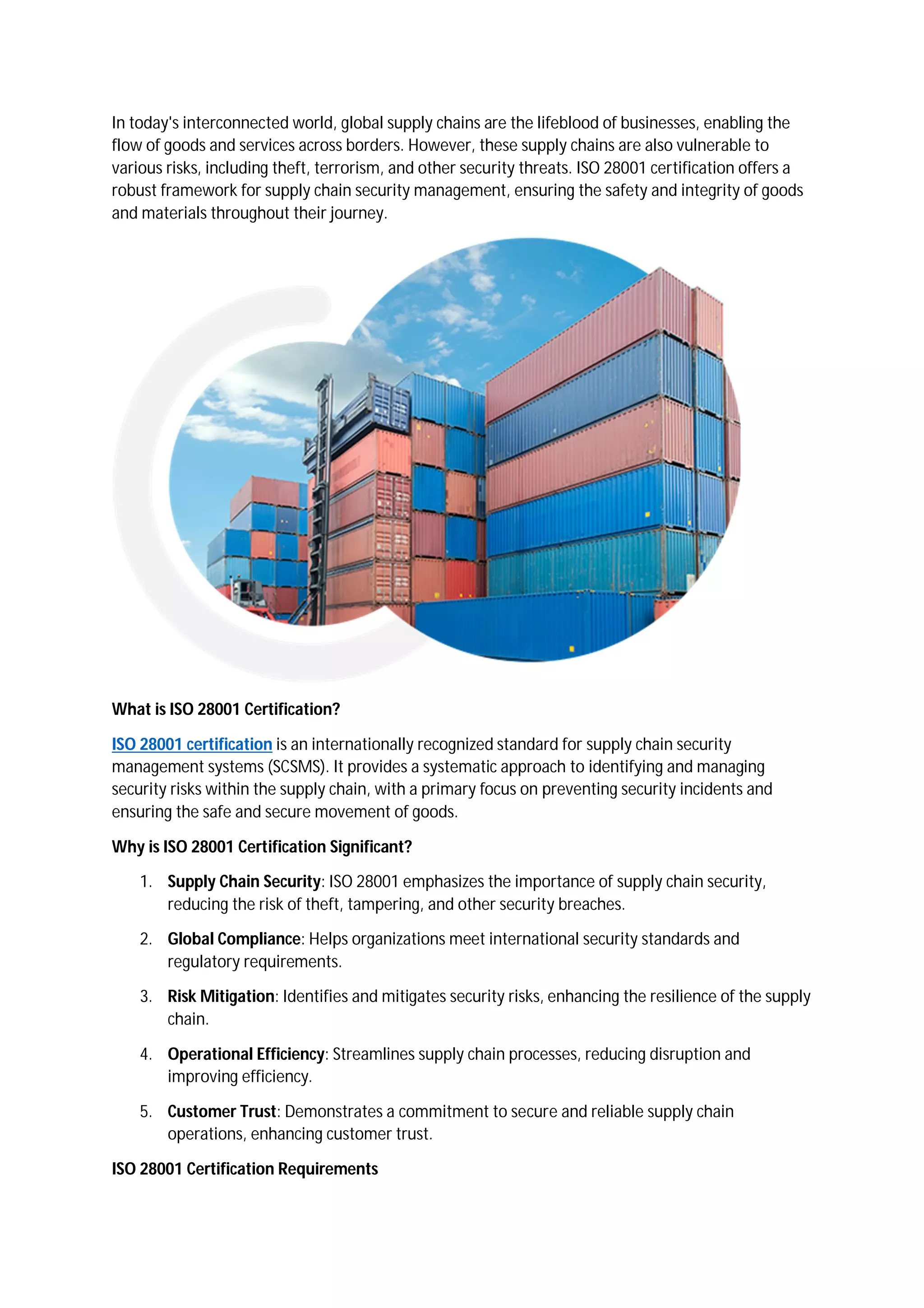 ISO 28001 Certification Strengthening Supply Chain Security.pdf