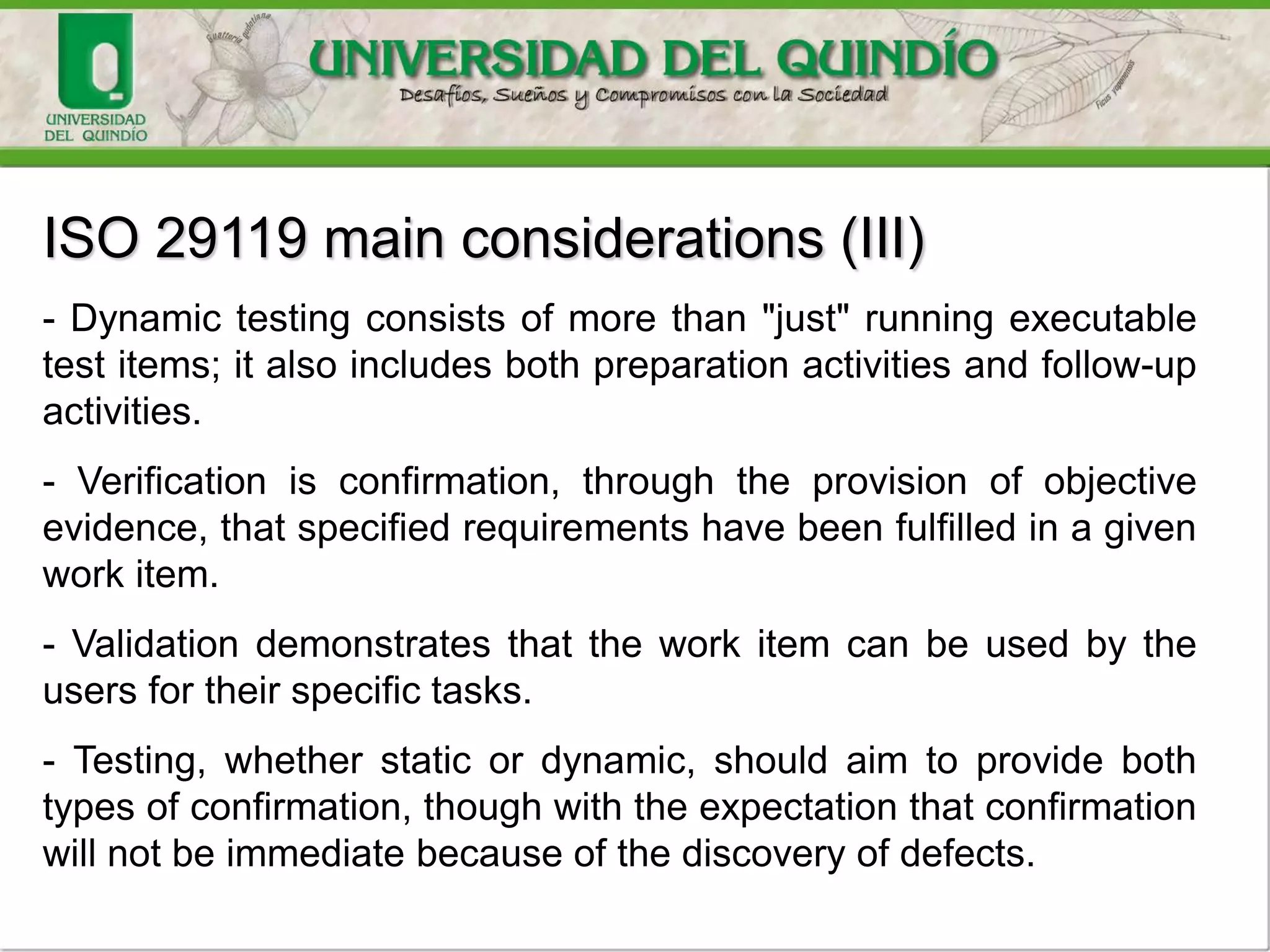 ISO 29119 and Software Testing - now what?? | PPT