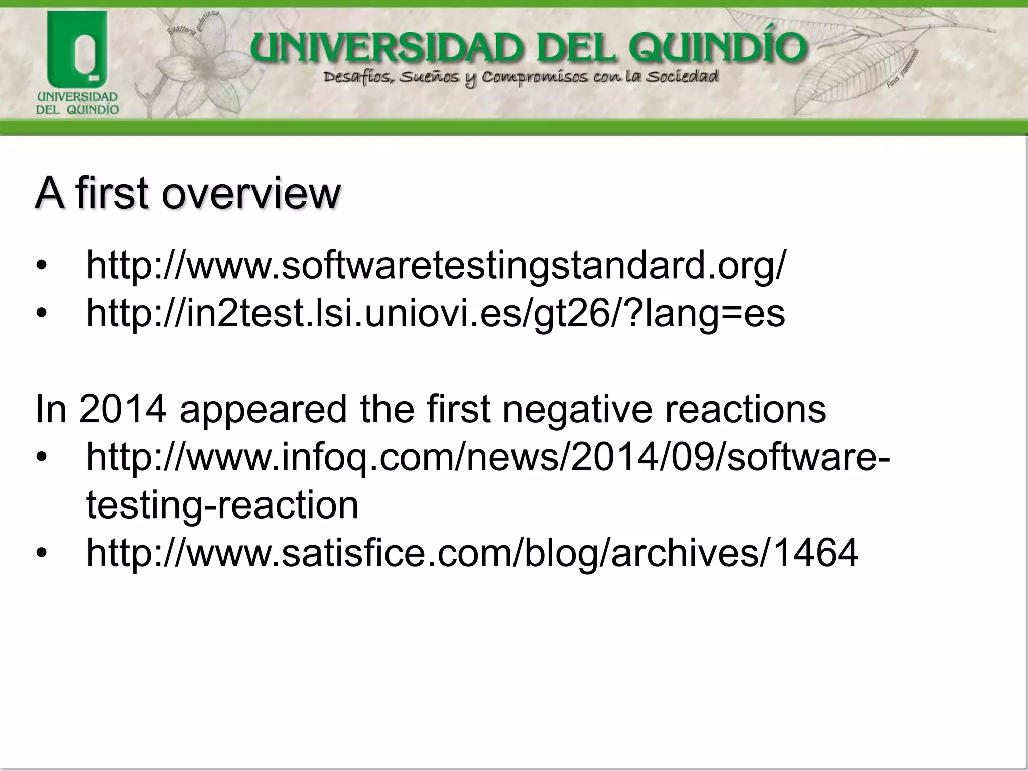 ISO 29119 and Software Testing - now what?? | PPT