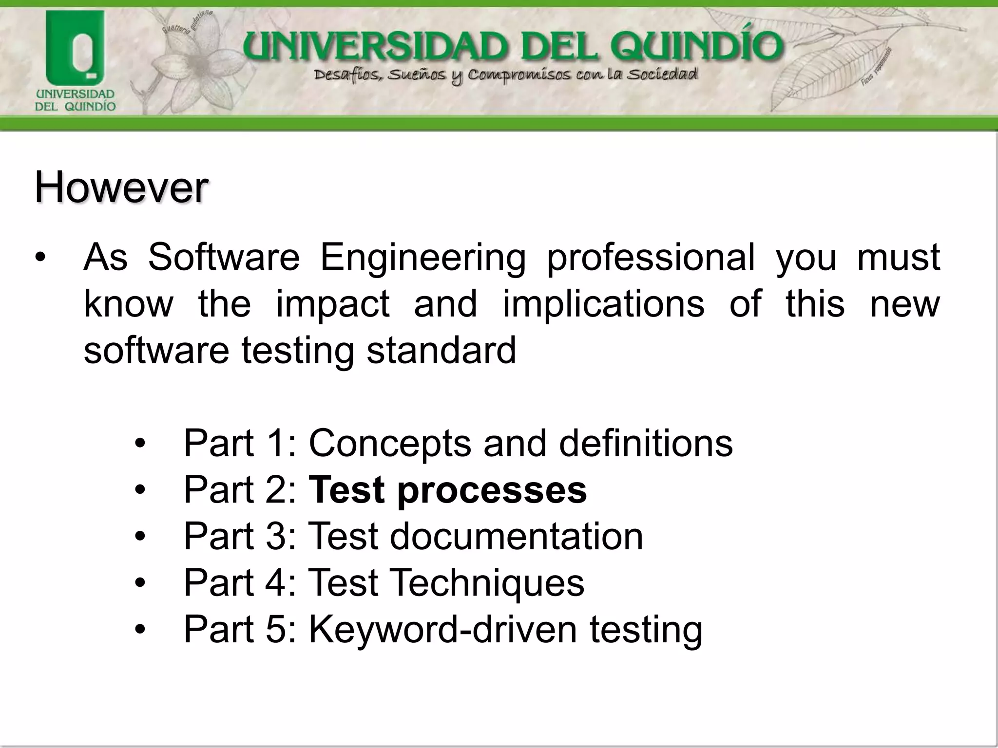 ISO 29119 and Software Testing - now what?? | PPT