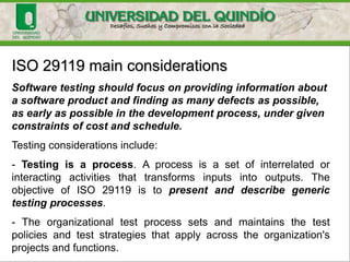 ISO 29119 and Software Testing - now what?? | PPT