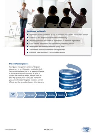 Iso 29990 product_sheet | PDF