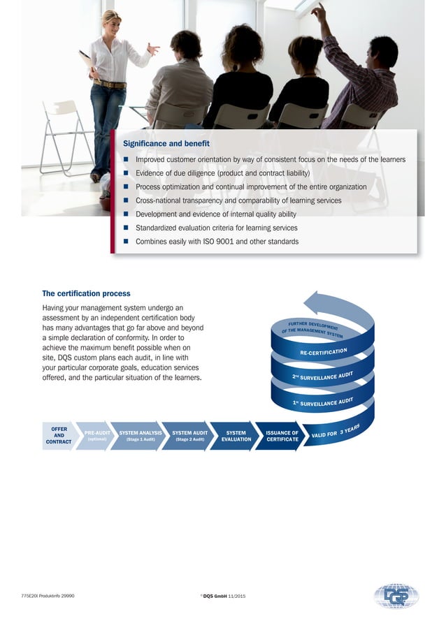Iso 29990 product_sheet | PDF