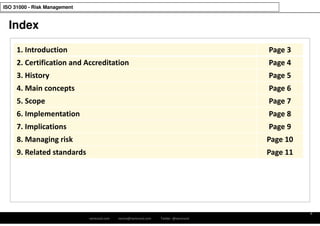 ISO 31000 Risk Management | PDF