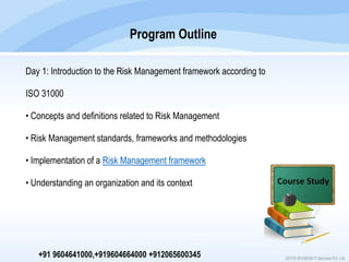 Iso 31000 risk manager training and certification in muscat ppt ievision | PPT