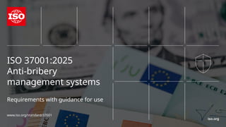 ISO 37001 Anti-Bribery Slide Kit For Public | PPTX