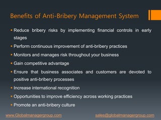 How to Fulfil Requirements of ISO 37001:2016 Documentation? | PPTX