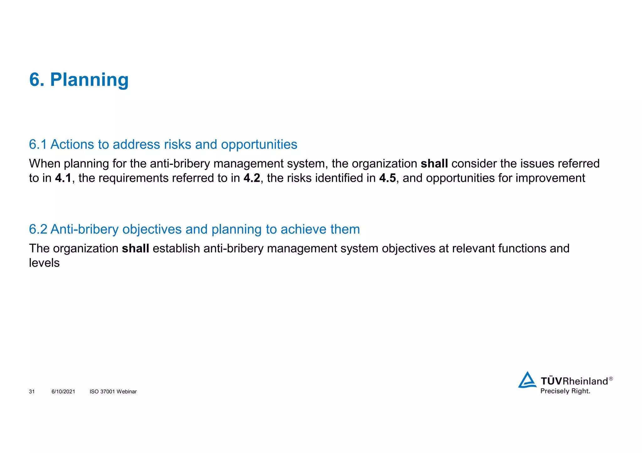 ISO 37001 : Anti Bribery Management System Fraud & Bribery Concepts ...