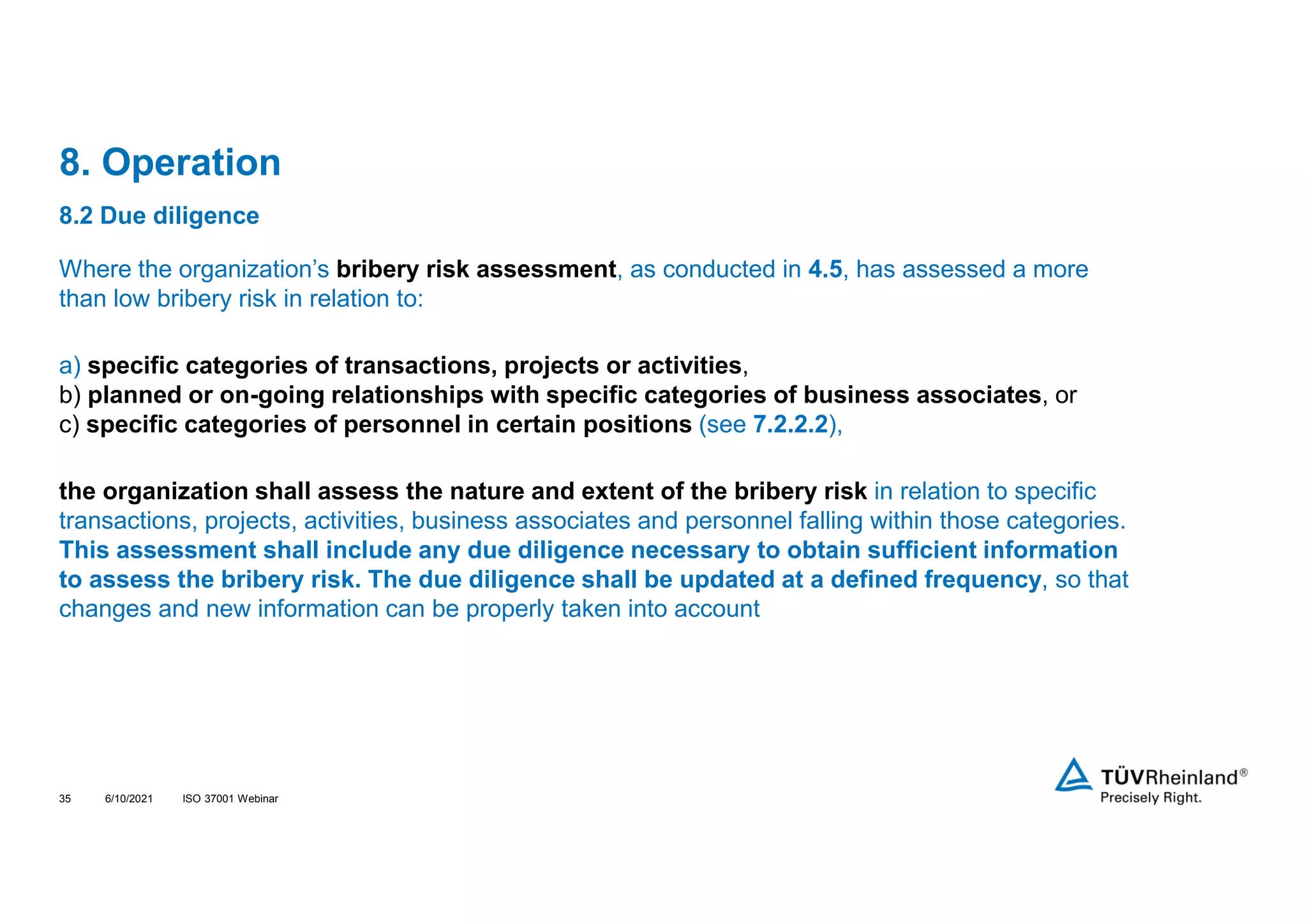 ISO 37001 : Anti Bribery Management System Fraud & Bribery Concepts ...