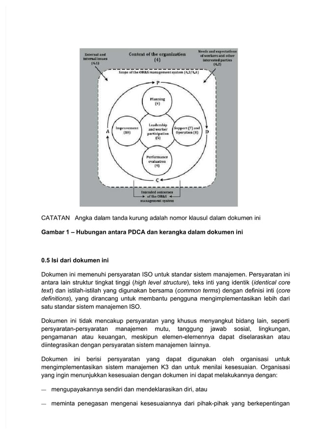 ISO 45001- 2018 Sistem Manajemen Kesehatan & Keselamatan Kerja - Persyaratan dengan panduan ...