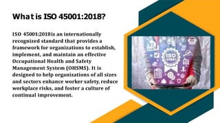 ISO 45001-2018 OHSM Training KBS Certification | PPTX
