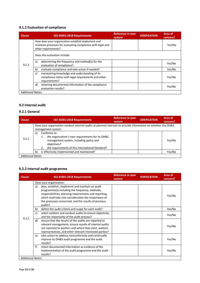 ISO 45001 audit checklist .pdf