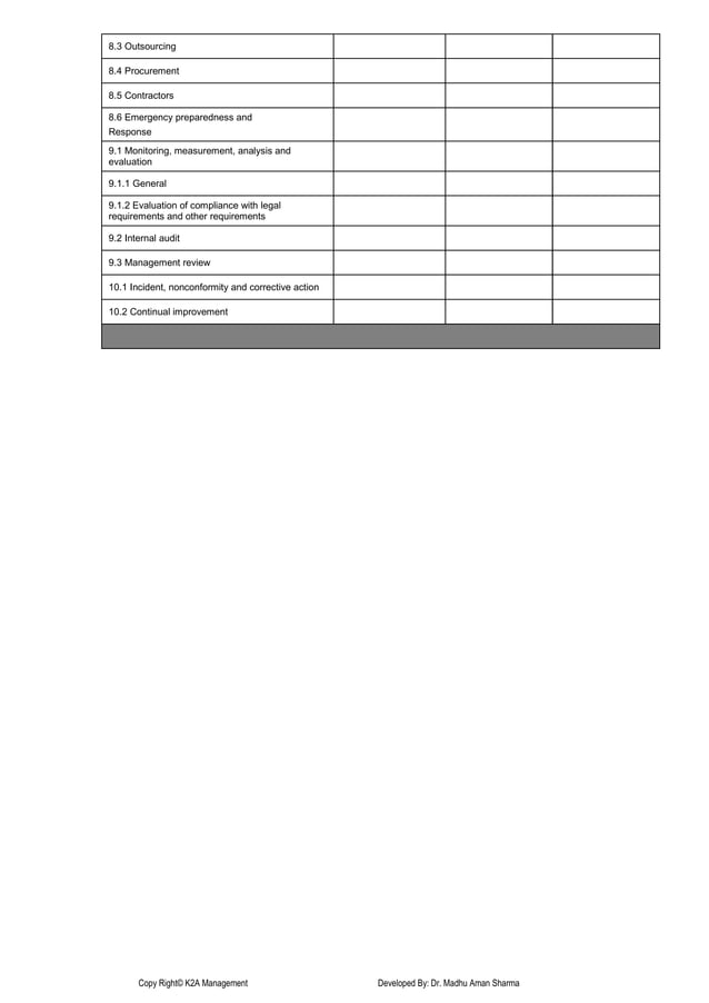 ISO 45001 audit tool | PDF