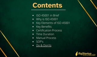 Complete Guide on ISO 45001 Certification | PDF