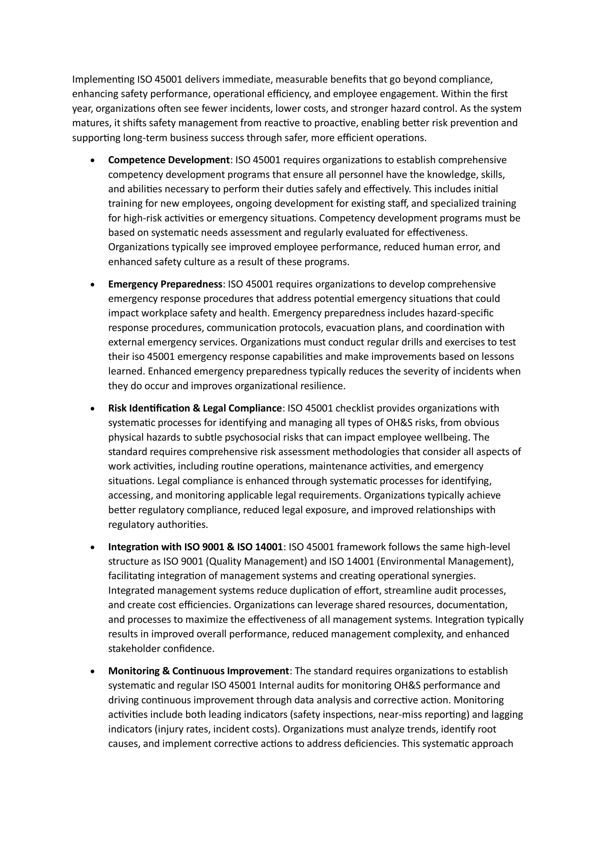 ISO 45001 Occupational Health and Safety Management System Guide | PDF