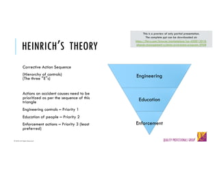 ISO 45001 OH&SMS awareness preview | PDF