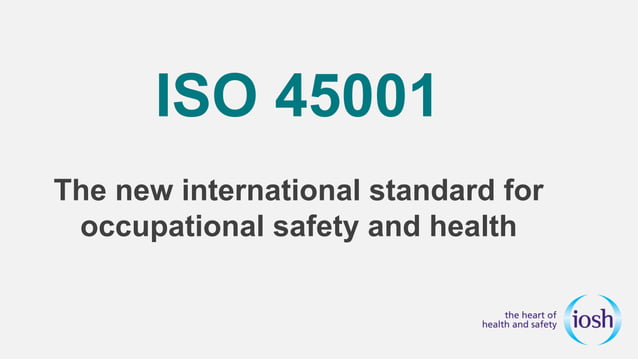 Iso 45001 short introduction v2 | PPTX