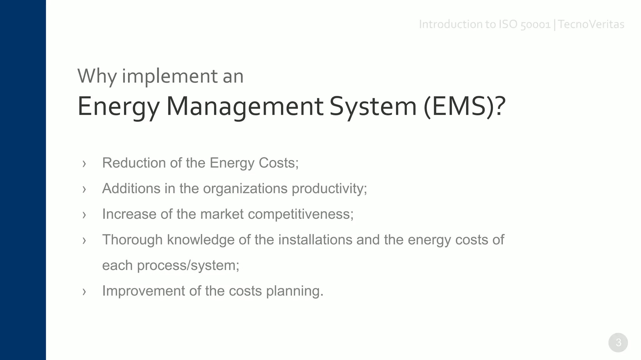 ISO 50001 & Energy Management System (EMS) | PPTX