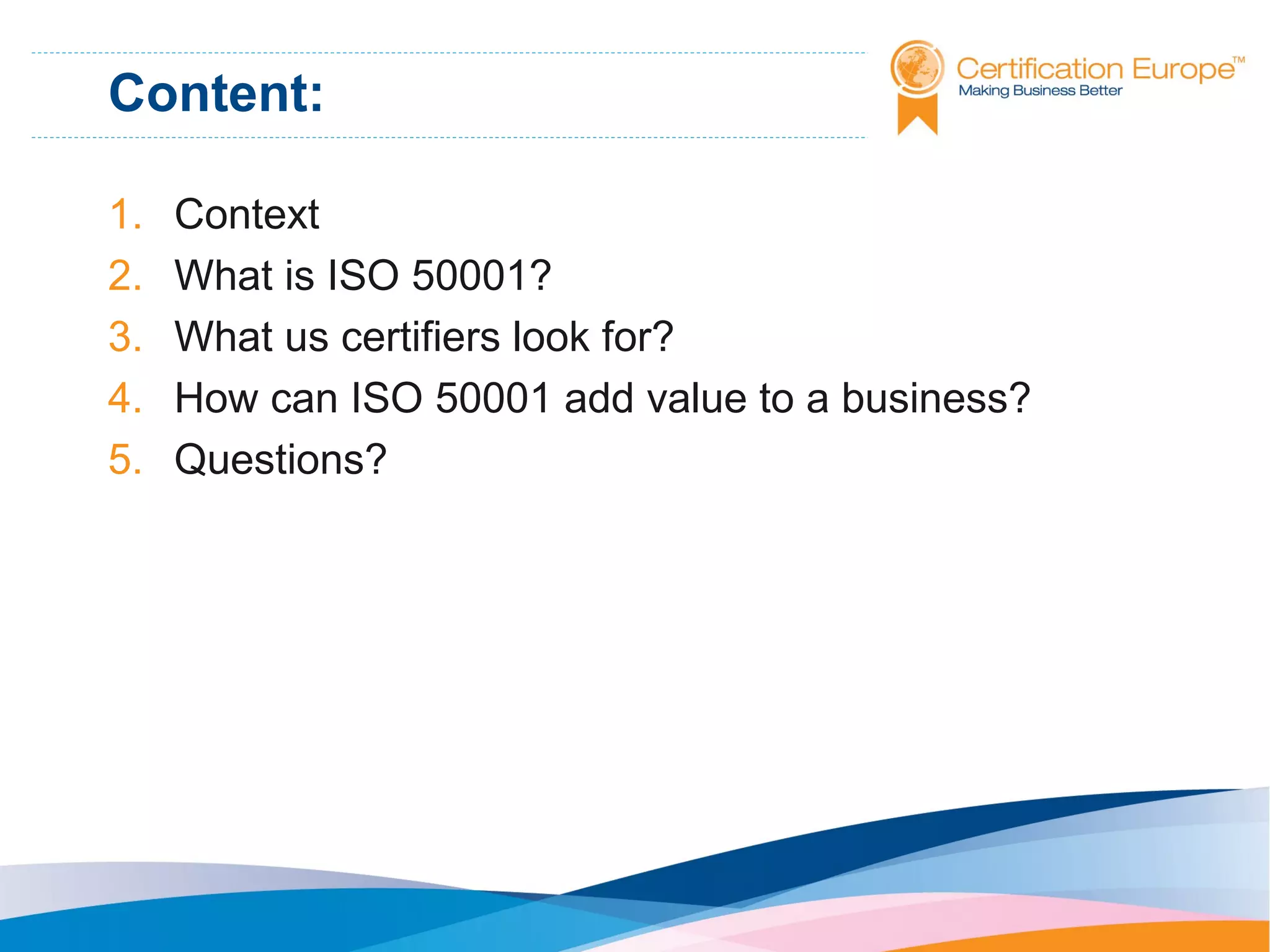 Iso 50001 management energy system | PPT