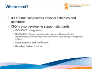 Iso 50001 management energy system | PPT