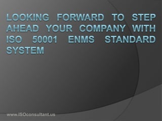 ISO 50001 PPT and Presentation Kit | PPTX | Business and Finance