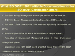 ISO 50001 PPT and Presentation Kit | PPTX | Business and Finance