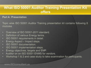 ISO 50001 PPT and Presentation Kit | PPTX | Business and Finance