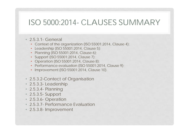 Iso55000 2014 ASSET MANAGEMENT SYSTEM | PDF