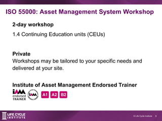 ISO 55000: Asset Management System Workshop | PPTX
