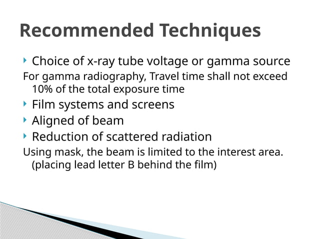 ISO 5579 radiographic examination of metallic materials.pptx