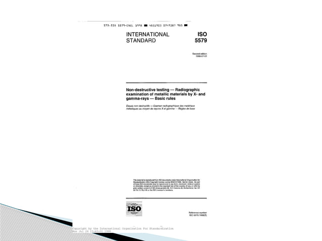 ISO 5579 radiographic examination of metallic materials.pptx