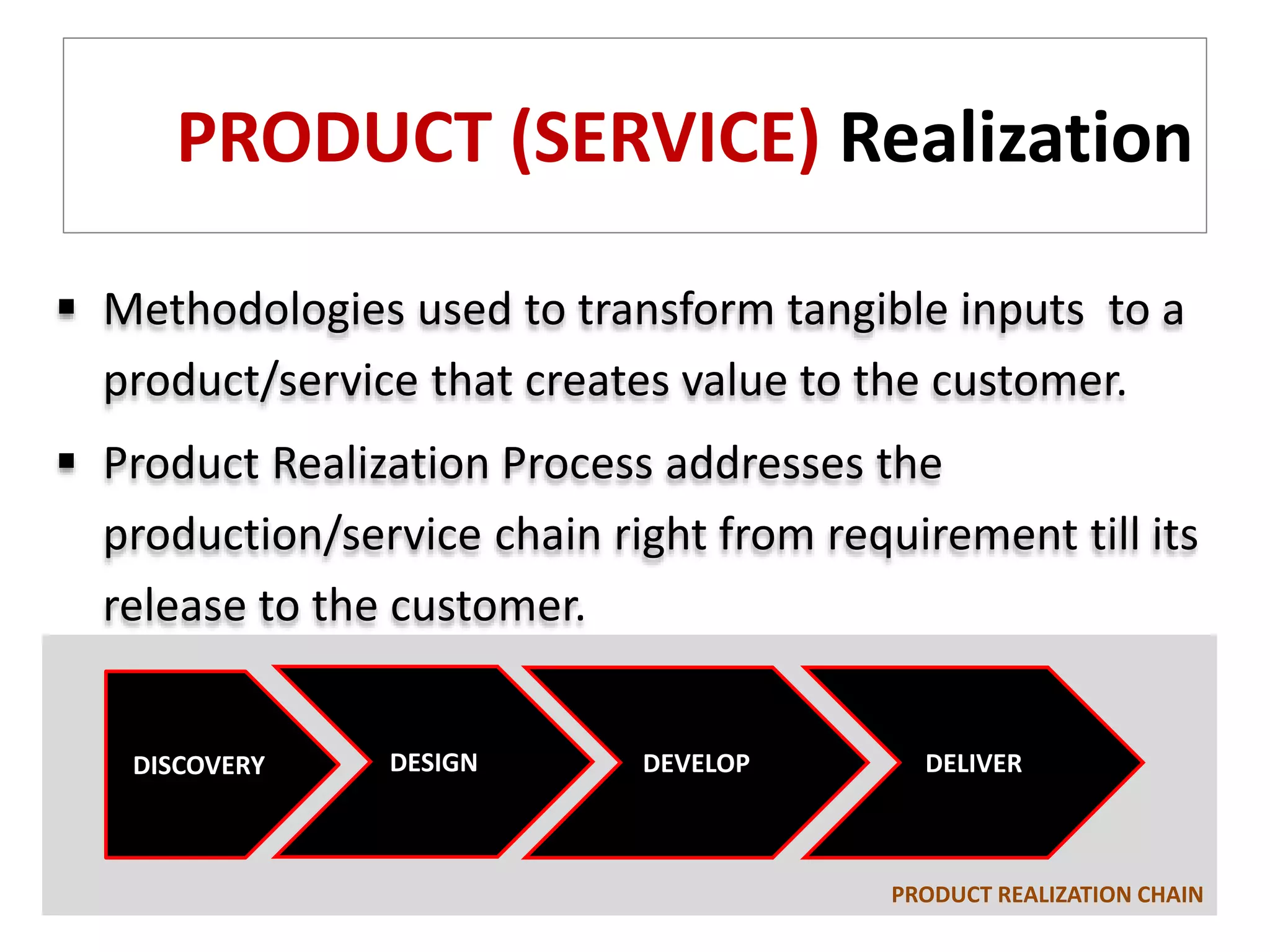 Product Realization | PPTX