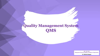 ISO 7101-2023 Quality Management System in Healthcare Organisations | PDF