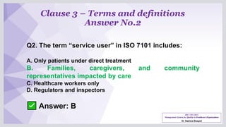 ISO 7101-2023 Quality Management System for Healthcare Organization ...