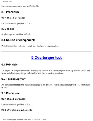Iso 8434 5 | PDF