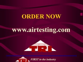 ISO 8573 Compressed Air Testing | PPTX