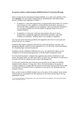 Layman's Guide to ISO8583 | PDF