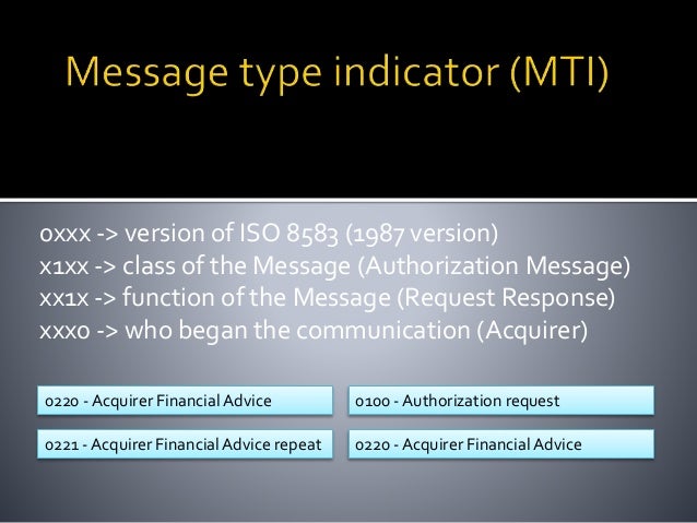 Iso Message 8583 : The Difference Between ISO 20022 vs ISO 8583 – QMHAN