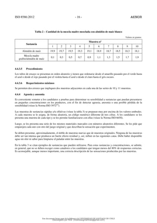 ISO 8586 Análisis sensorial Análisis sensorial | PDF