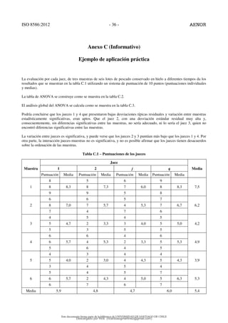 ISO 8586 Análisis sensorial Análisis sensorial | PDF