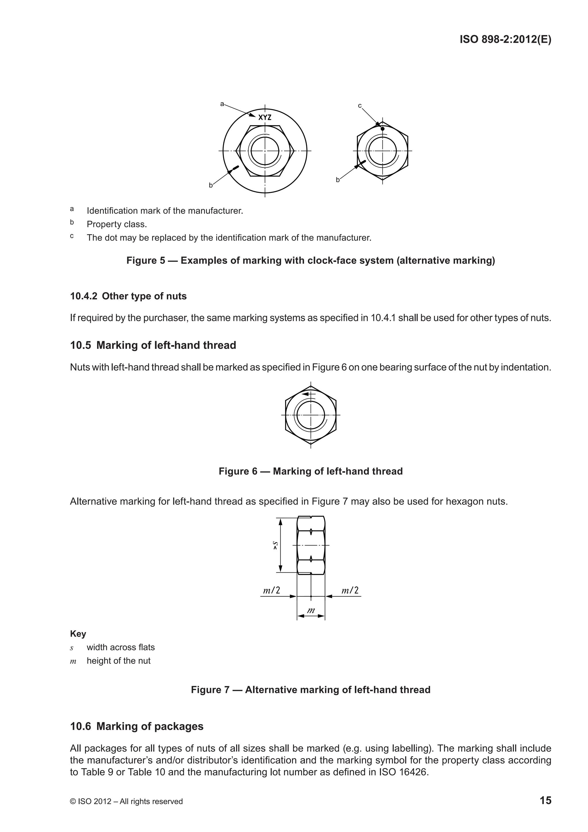 ISO 898-2 2012 Fasteners — Mechanical properties of fasteners made of ...