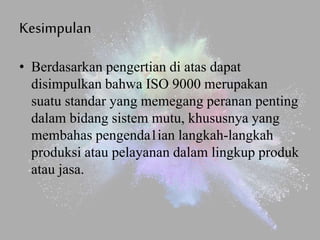 Iso 9000 | PPTX