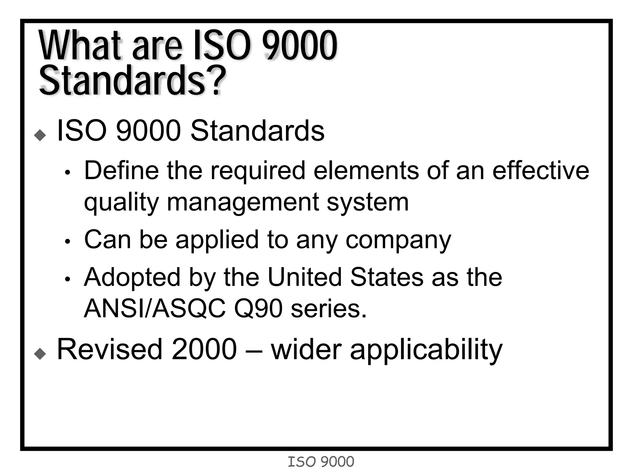 Iso 9000 | PDF
